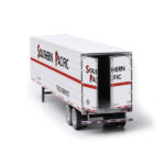 Semi-Trailer Southern Pacific Paper Model Kit | Team Track Models