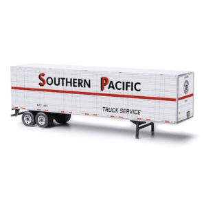 Semi-Trailer Southern Pacific Paper Model Kit | Team Track Models
